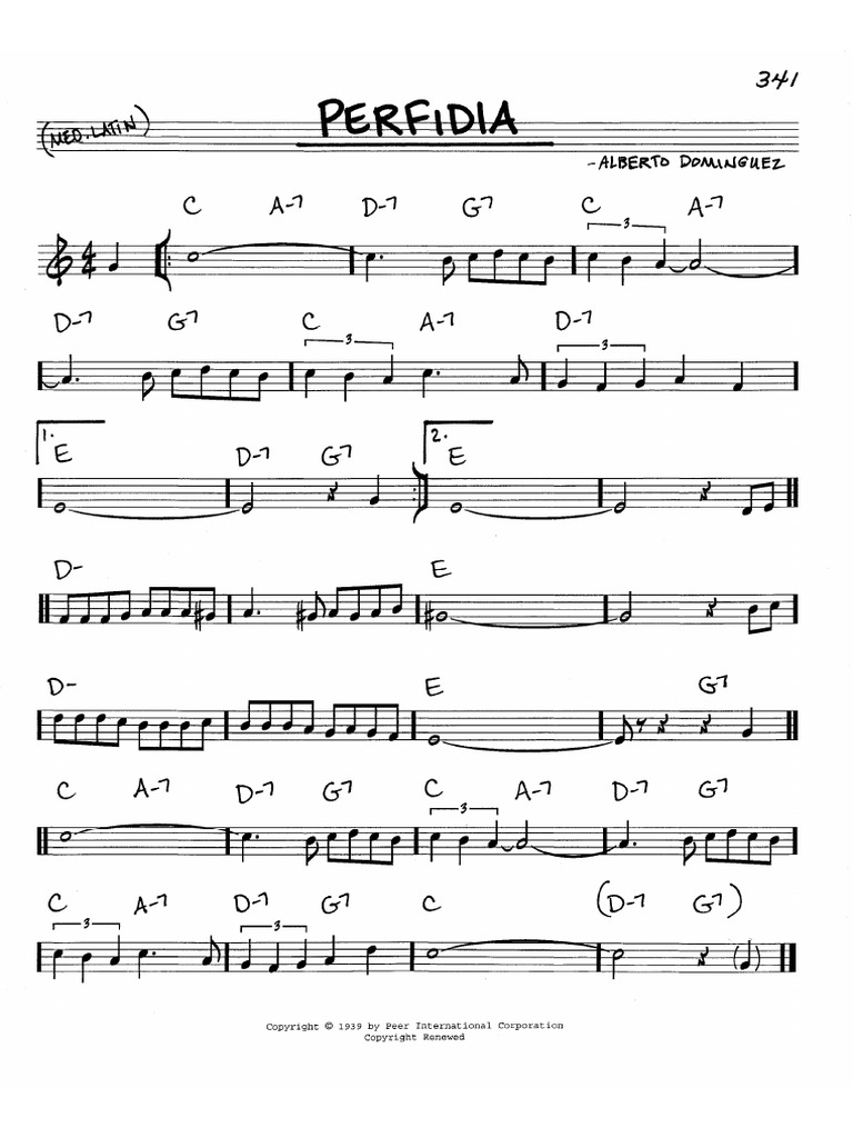 Perfidia | PDF