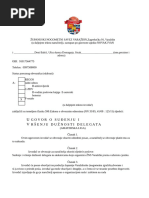 Ugovor o Donaciji Primjer | PDF