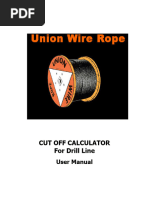 Ton-Mile Calculation for Drilling Operations | PDF | Nature