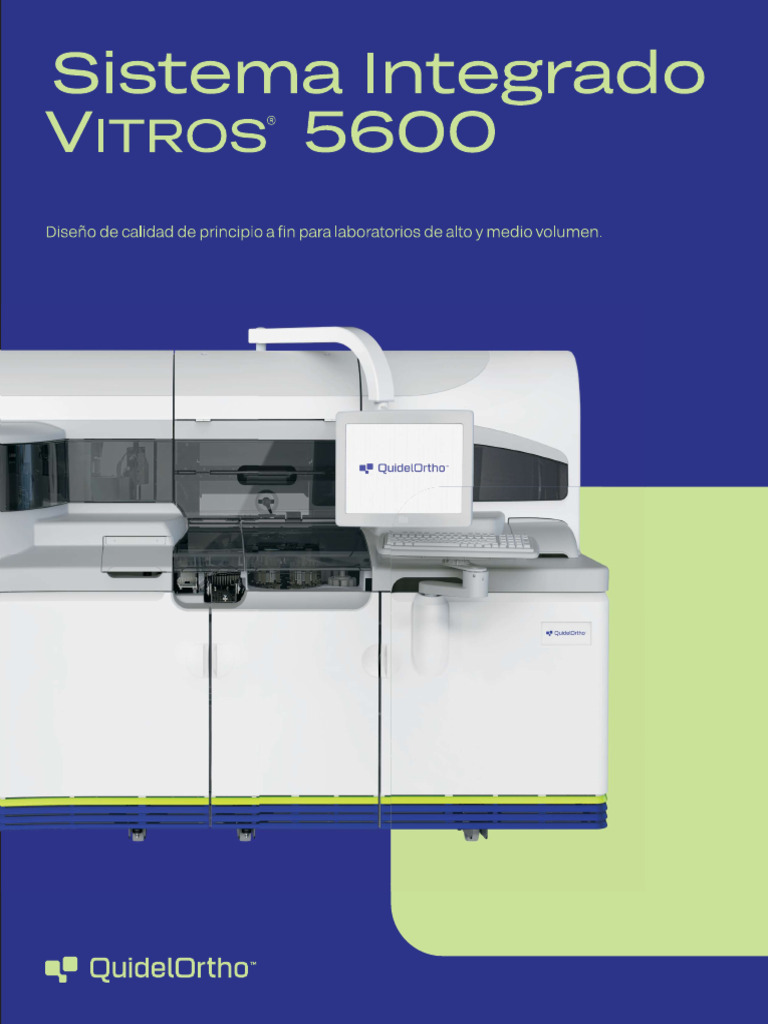 Ficha Tecnica Vitros 5600 | PDF