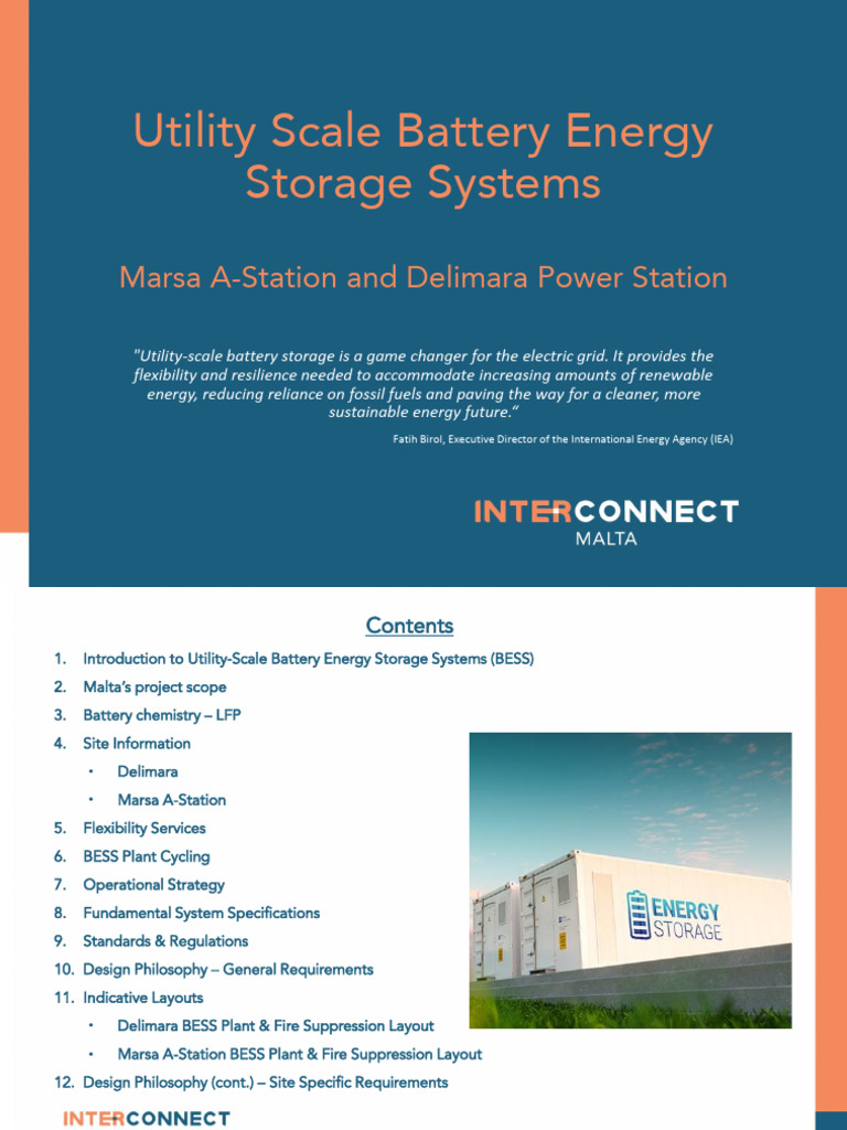 BESS Project Presentation Public | PDF | Electrical Grid | Renewable Energy