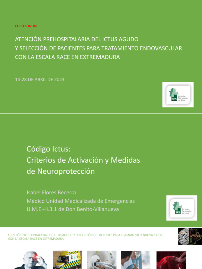 Codigo Ictus 2023 | PDF | Carrera | Hospital