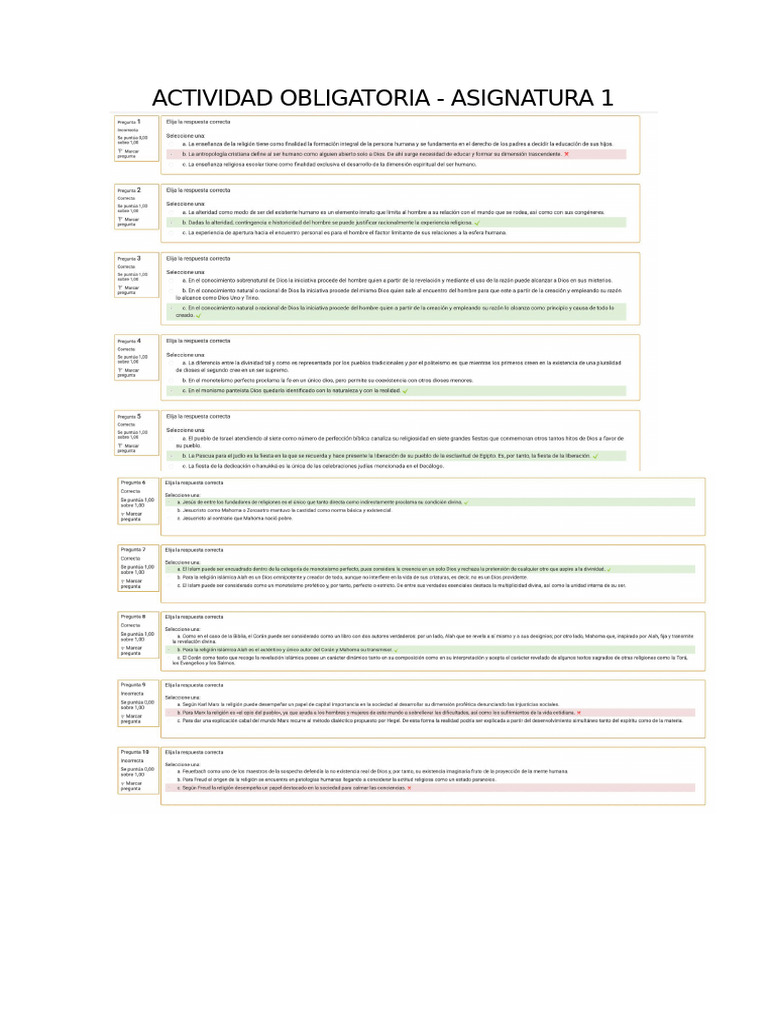 Asignatura 1 - Actv Oblig | PDF