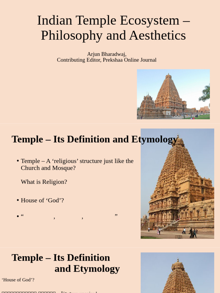 Understanding Hindu Temple Ecosystem | PDF | Angkor