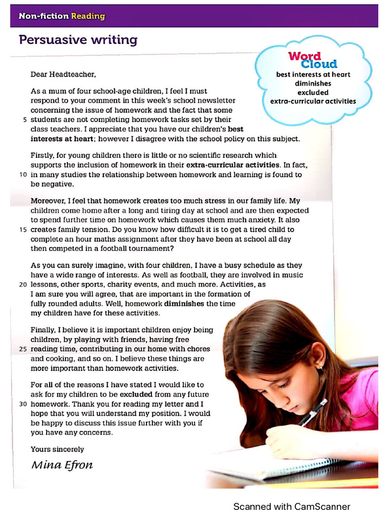 Persuasive (letter) | PDF