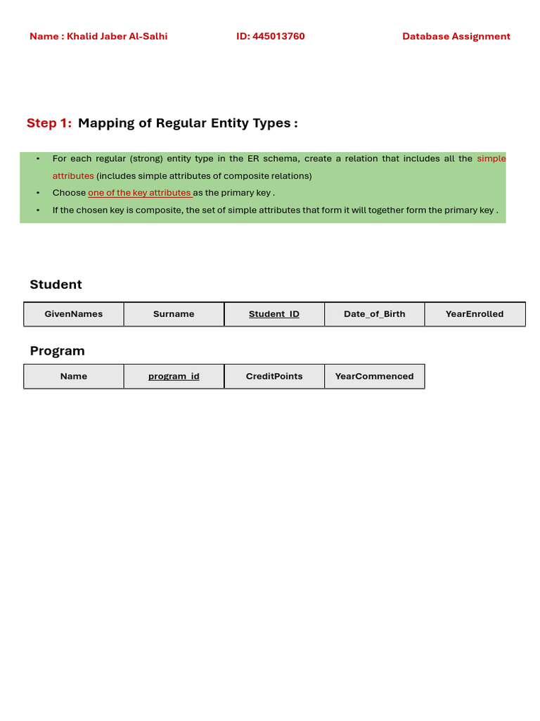 Database Fundamentals - Assignment 1 | PDF | Data Management | Information Retrieval