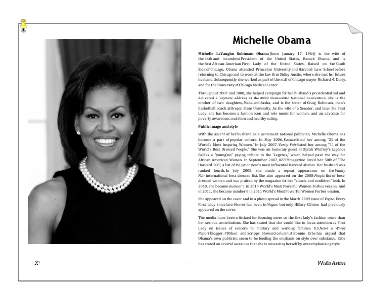 Michelle Obama | Michelle Obama | Presidency Of The United States