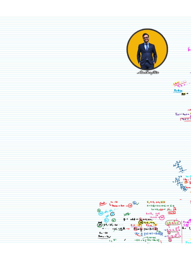 Mean Medain Mode & Integers | PDF