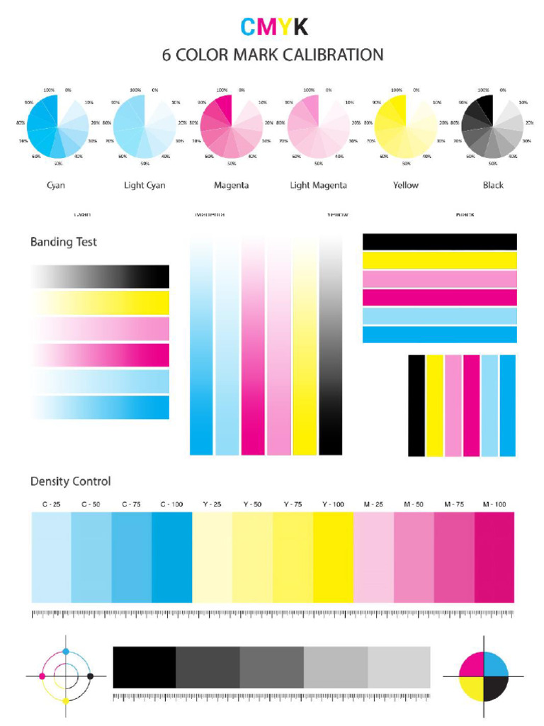 Test de Color CMYK | PDF