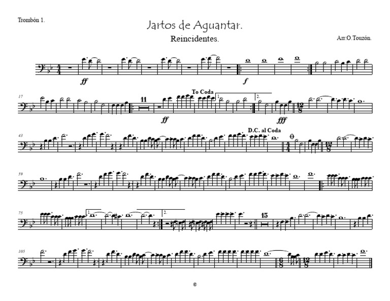 Trombon 1 Jartos | PDF