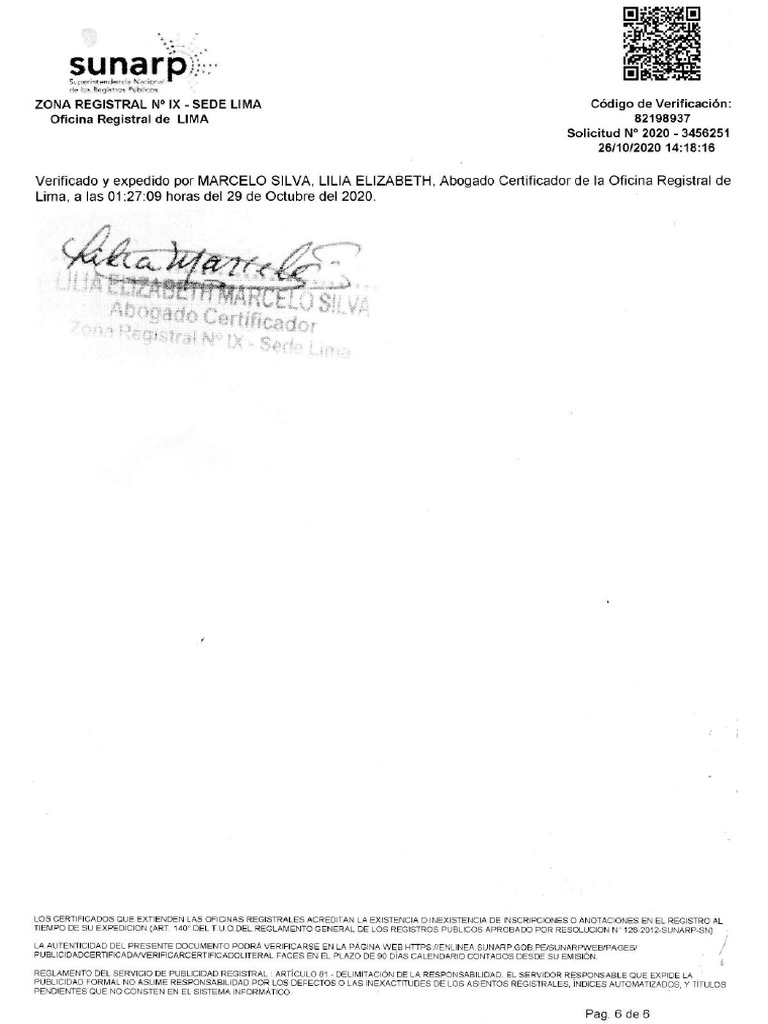 Vigencia Poder 6 | PDF