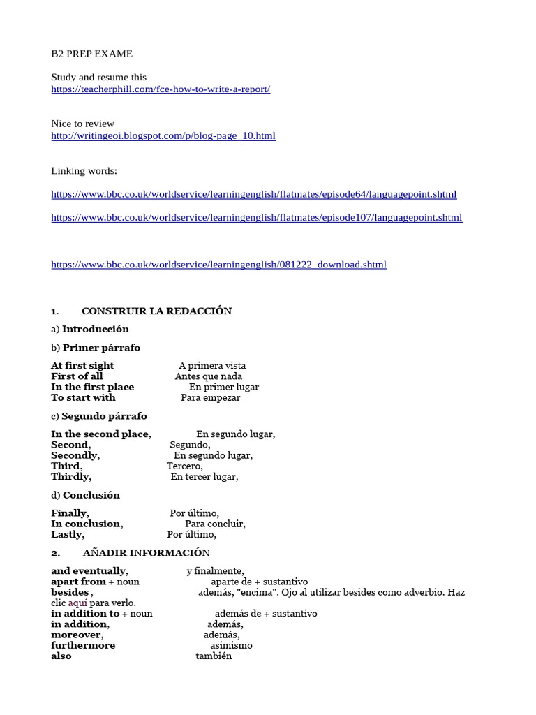 B2 PREP EXAM_EOI copy | PDF