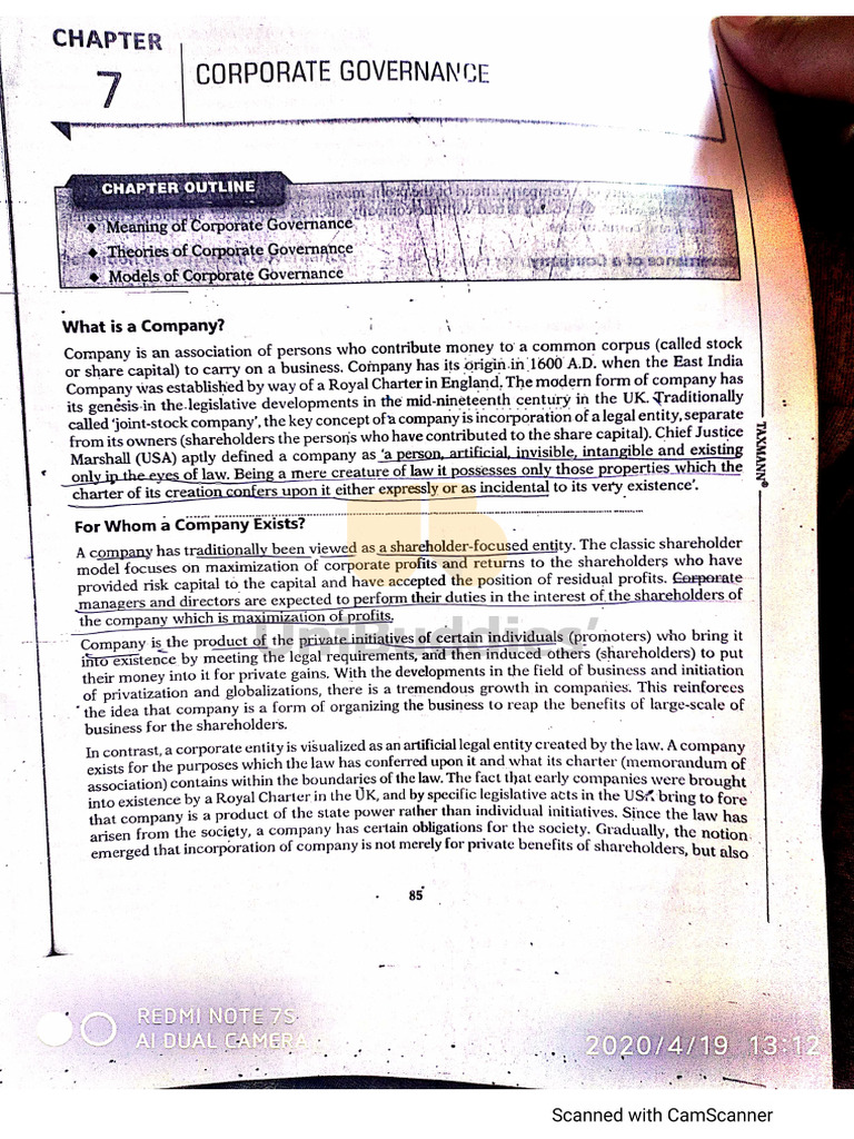 CORPORATE GOVERNANCE BOOK PDF | PDF