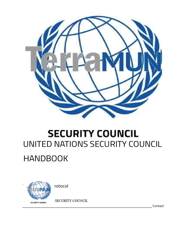 Handbook security councill | PDF | United Nations Security Council ...