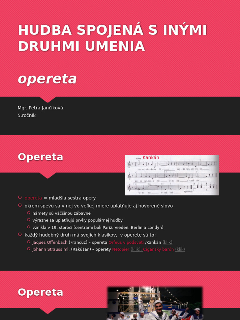 Opereta(1) | PDF