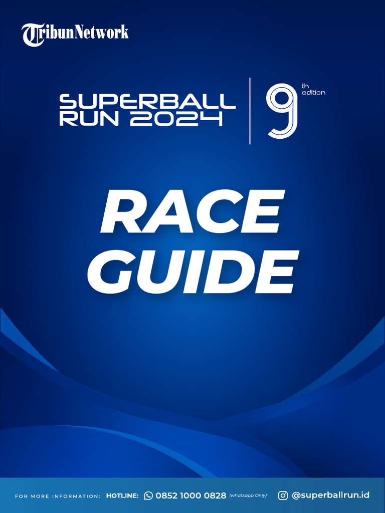 Race Guide Superball Run 2024 | PDF
