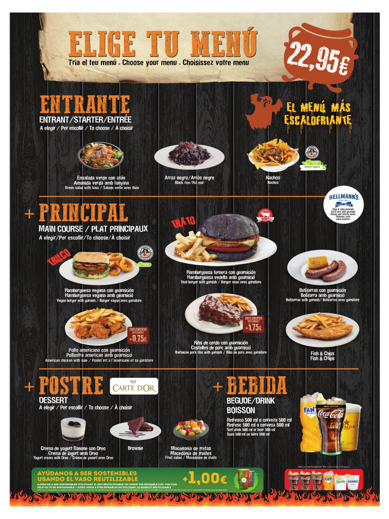 Barbacoa Menu Halloween b06ecd269e | PDF