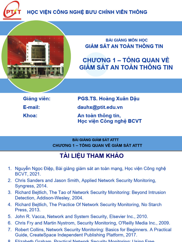 Chuong 1 - Tong Quan Ve Giam Sat | PDF