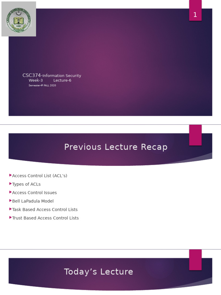 Week 3 Lec 6 Is Lgu Template | PDF | Operating System | Kernel ...
