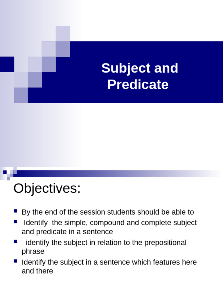 2nd form subject and predicate (prepositional phrase) (1) | PDF | Verb ...