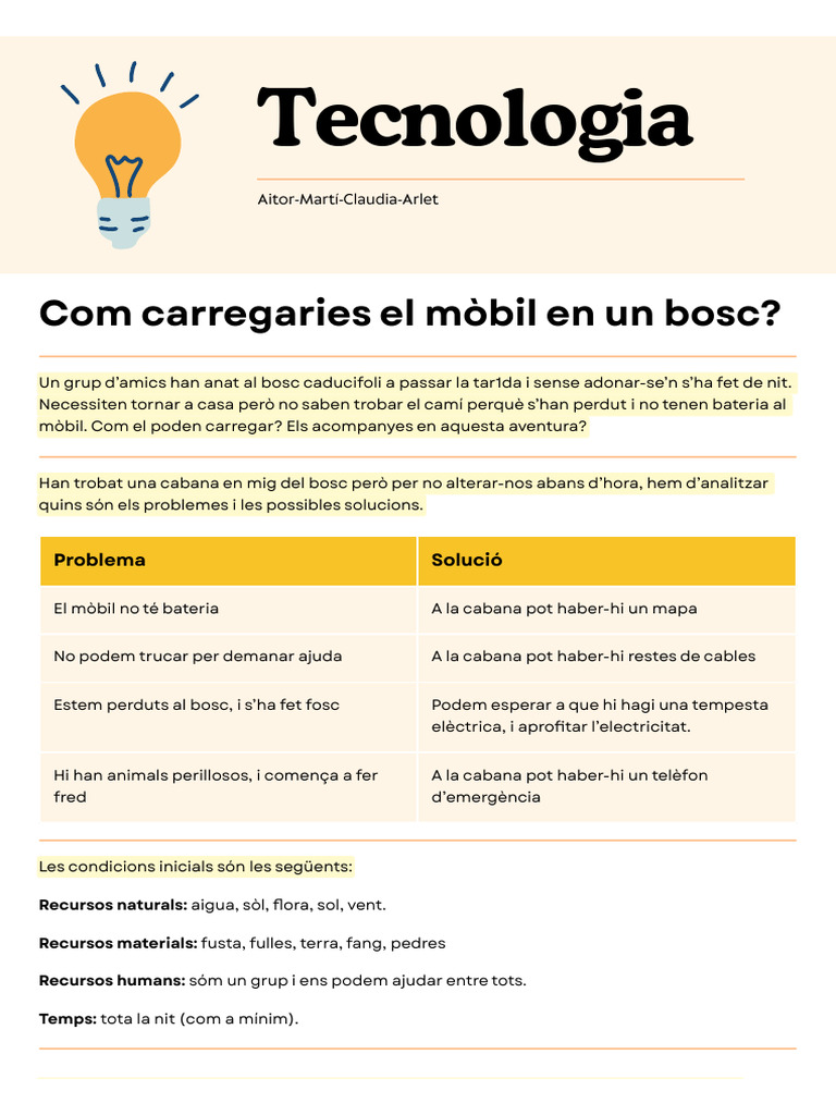 Tecnologia- 2n trimestre | PDF