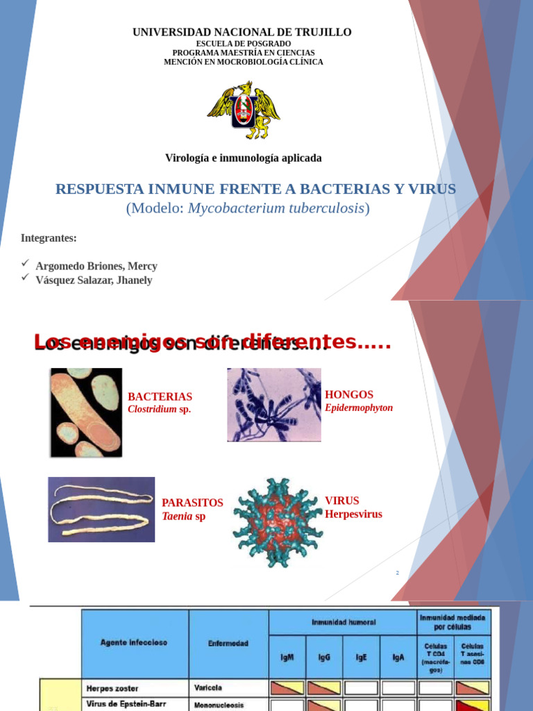 Tema #8 - Respuesta Inmune Frente A Bacterias y Virus - JLVS y MAAB | PDF | Antígeno | Sistema ...