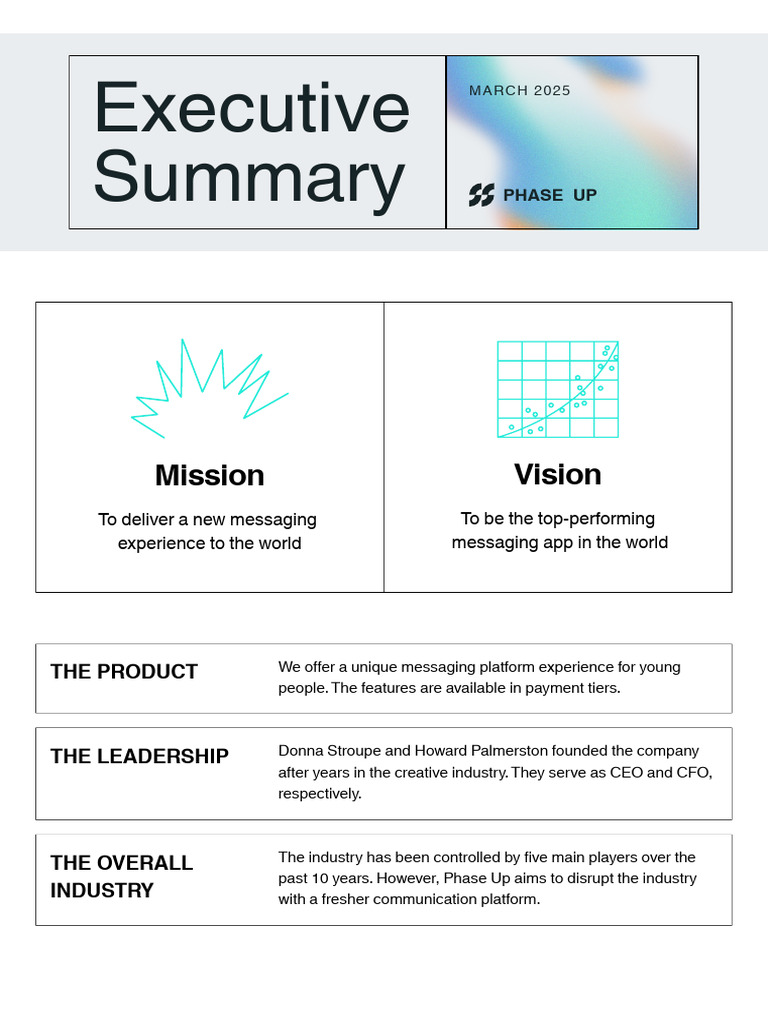 executive summary | PDF
