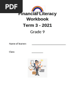 Grade 9 EMS Financial Literacy Guide | PDF | Debits And Credits ...