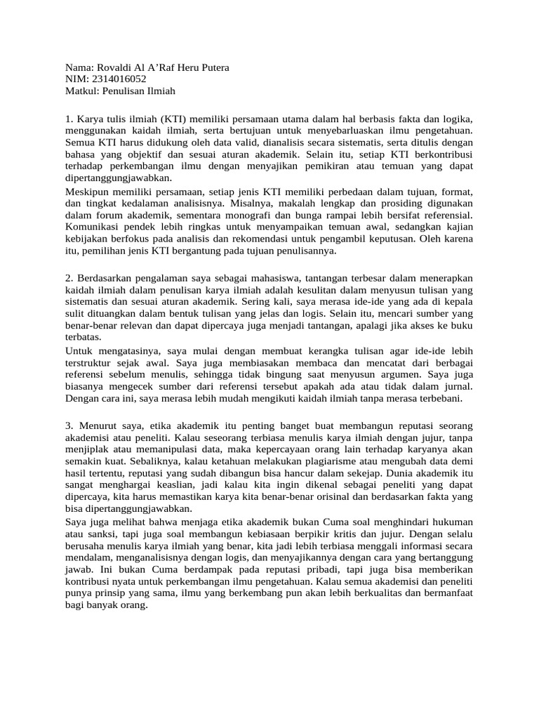 Rovaldi Al a'Raf Heru Putera.2 | PDF