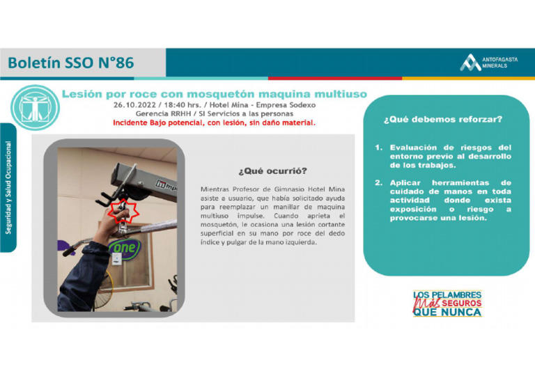 Boletin SSO N°086 | PDF