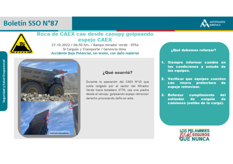 Boletin SSO N°087 | PDF