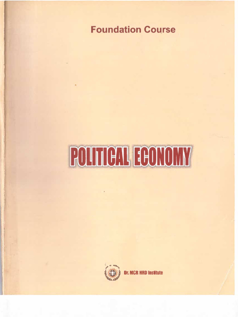 Political Economy | PDF