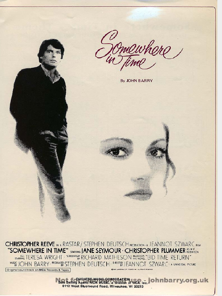 Somewhere in Time | PDF