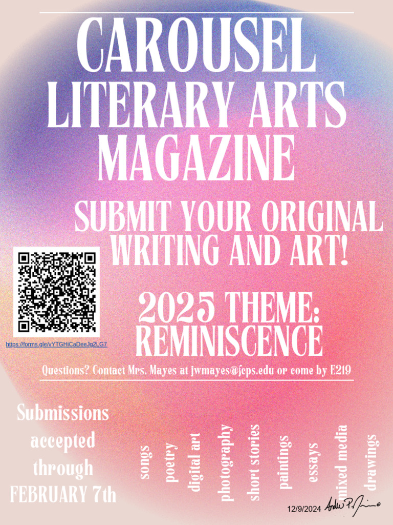 Carousel Submission Flyer - Jess Mayes | PDF