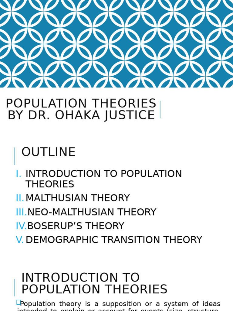 Population Theories | PDF | Economies | Environmental Social Science
