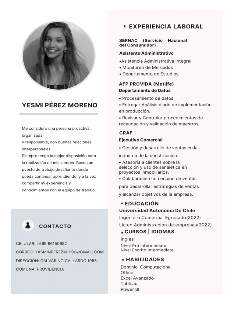 CV Ypm25 | PDF | Business | Economias