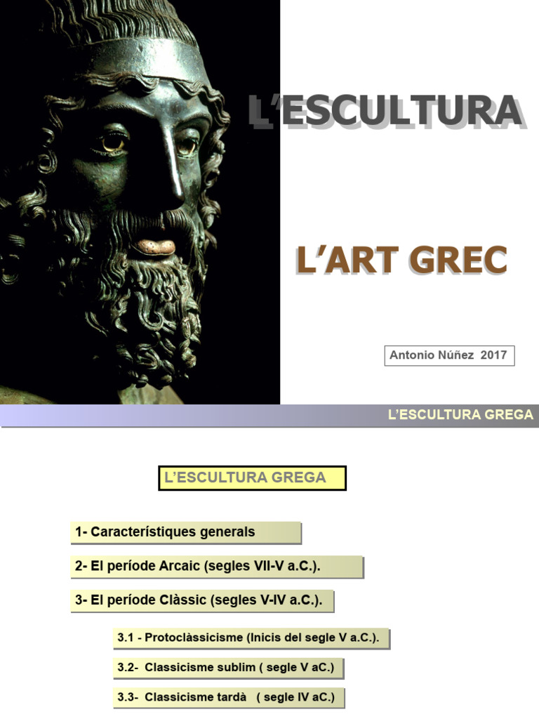 2425 07 Art Grec - Escultura | PDF