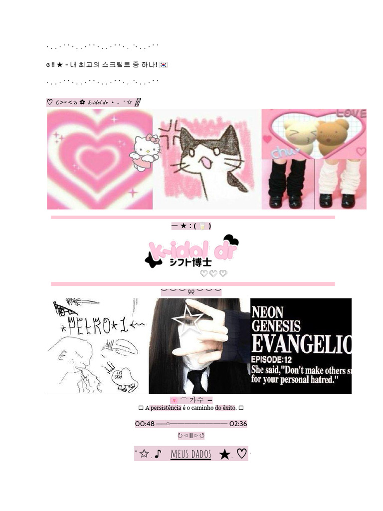 8th bts ˚!?┊͙ script de k-idol dr ⊹˚˖⁺ | PDF | Cabelo | Dinheiro