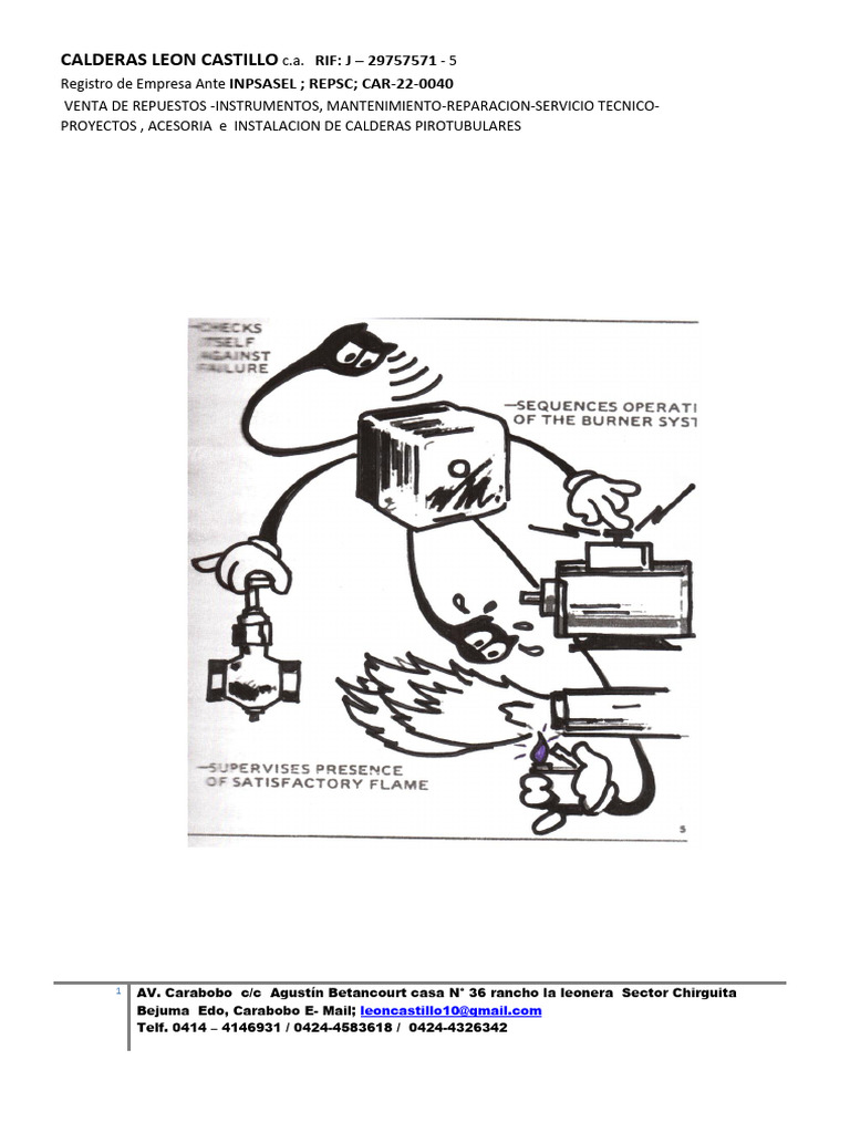 Manual de Calderas Leon Castillo Ca | PDF | Agua | Caldera
