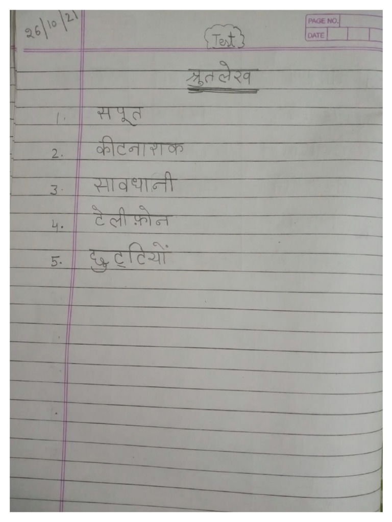 Himani Hindi Test | PDF