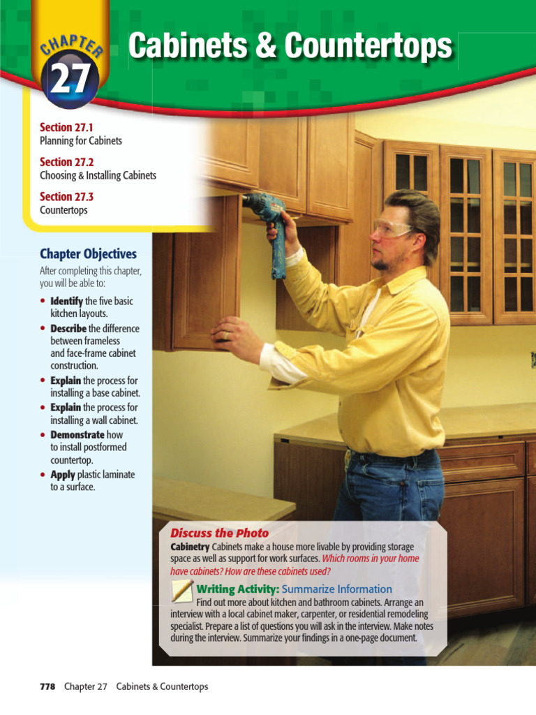 Kitchen Cabinet and Countertop Guide | PDF | Cabinetry | Countertop