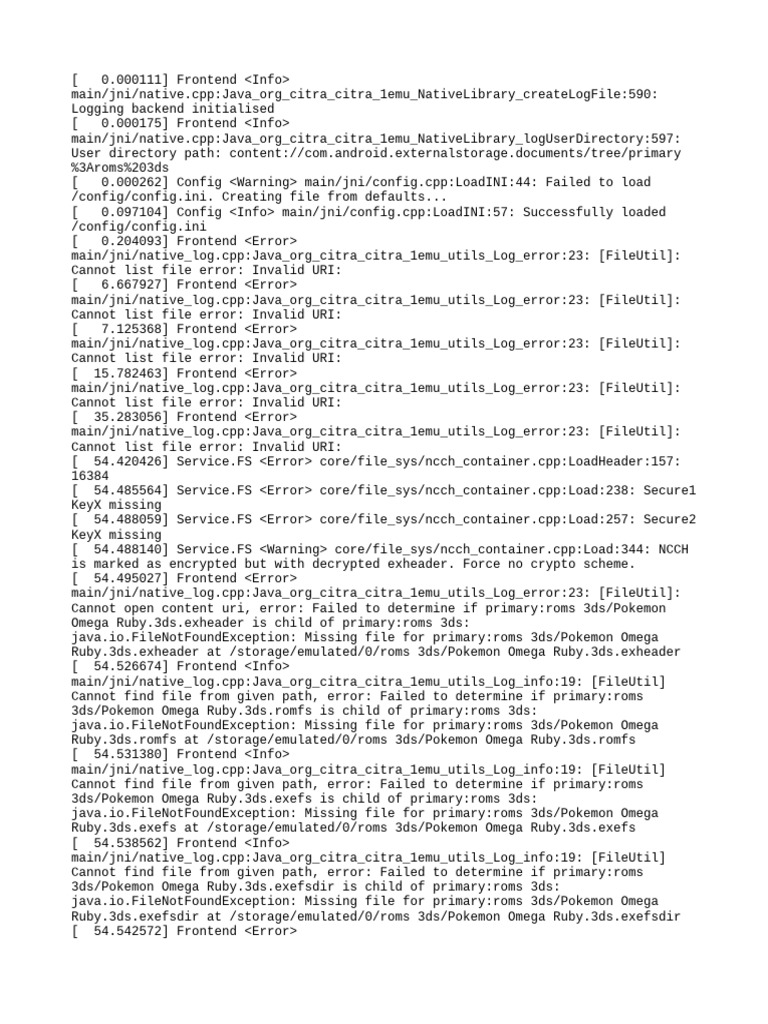 citra_log | PDF | Read Only Memory | Encryption