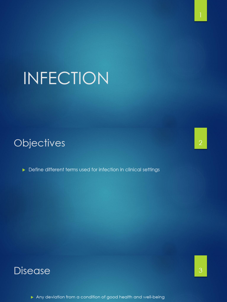 Lect 6 Terminology INFECTION | PDF | Infection | Immunology