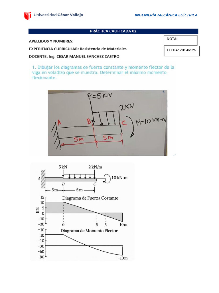 Practica Calificada 2 | PDF