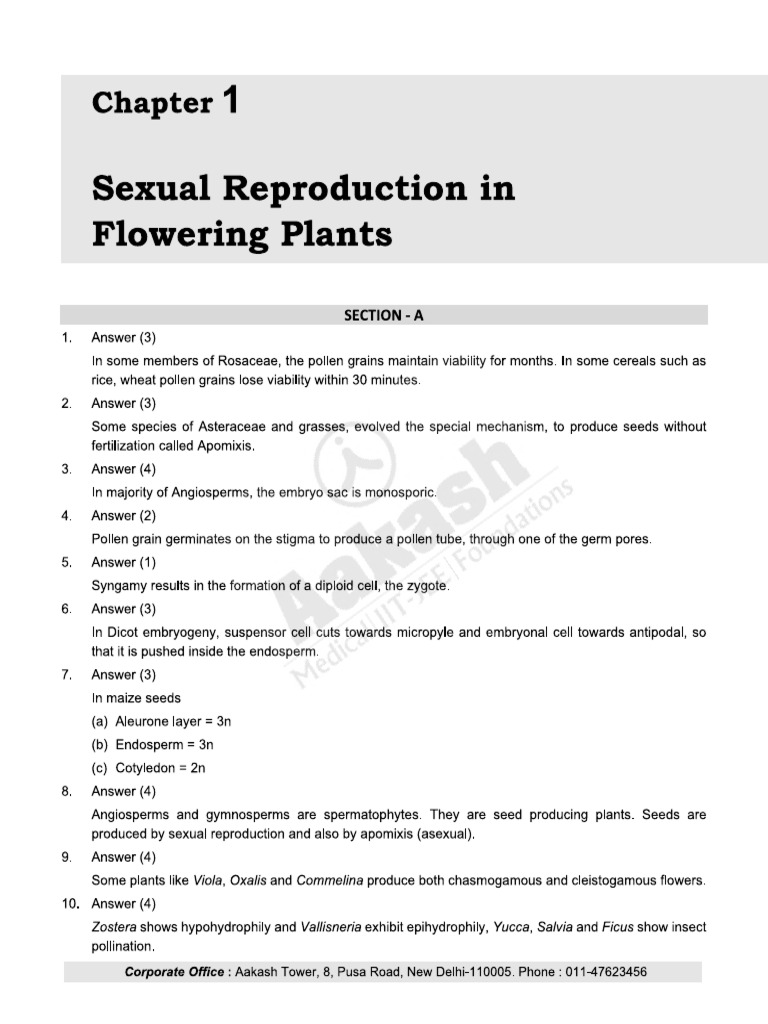 CLS MBN 24 25 P2 Bio Part 1 Set 1 Chapter 1 | PDF