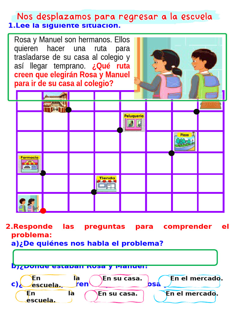 Actividades de Desplazamiento para Niños | PDF