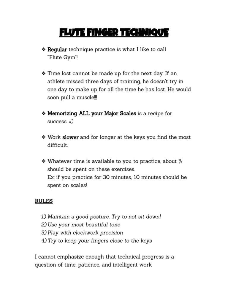 1 Octave Major Scales | PDF