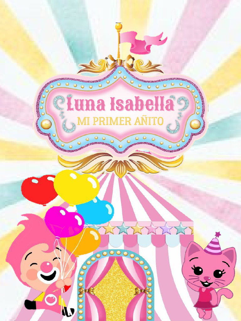 Luna Isabella.Invitacion Primer Añito_20250417_185013_0000 | PDF