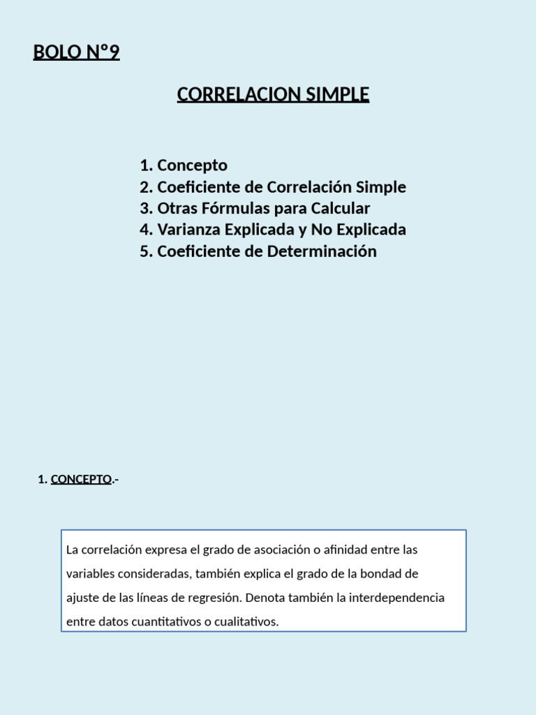 Correlación Simple | PDF | Teoría de probabilidad | Análisis estadístico