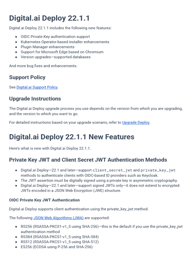 Digitalai Deploy 22.1.1 - Compressed | PDF | Command Line Interface ...